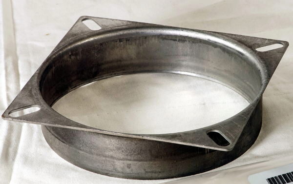 steel tank adapter for PPC - to be welded - Fluidbay